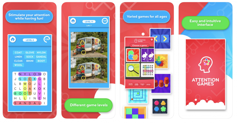 Attention Games - Stimulate your Concentration and Focus